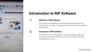 Understanding RIP Software for Printers! | PPT