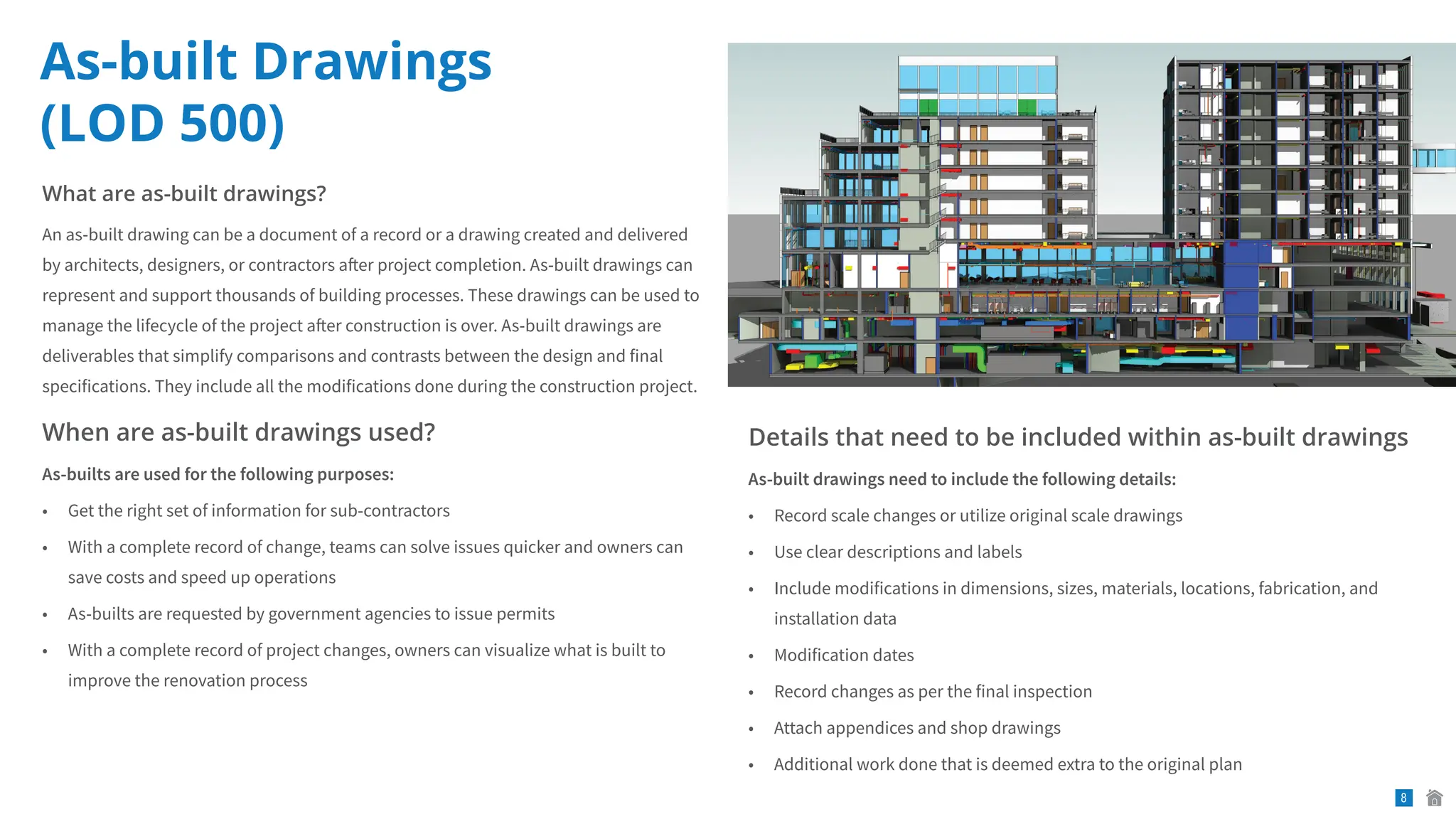 Shop Drawings, Construction Drawings and As-Built Drawings - What’s the difference | PDF