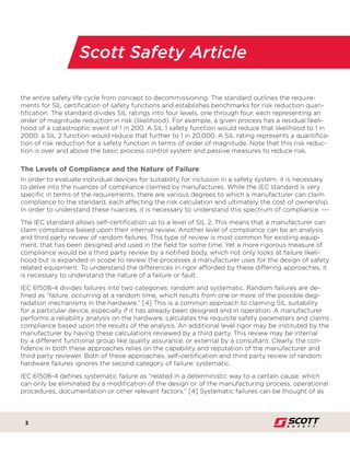Understanding Safety Level Integrity Levels (SIL) | PDF