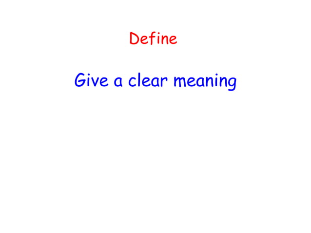 Intermediate 2 Admin Command Words | PPT