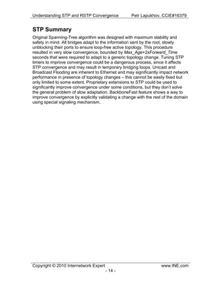 Understanding stp-rstp-convergence | PDF