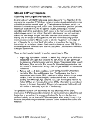 Understanding stp-rstp-convergence | PDF