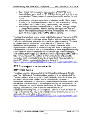 Understanding stp-rstp-convergence | PDF