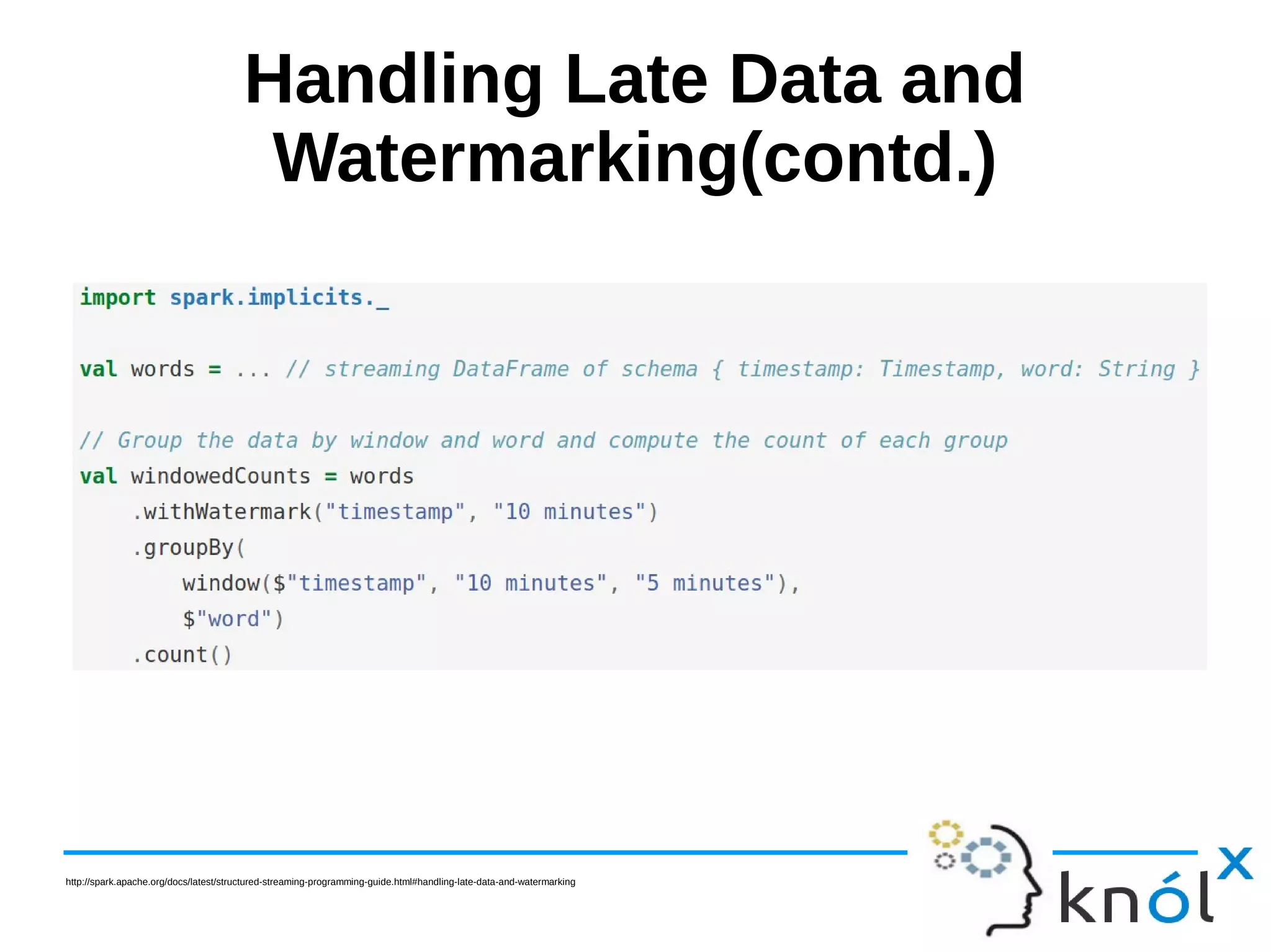 Understanding Spark Structured Streaming | ODP