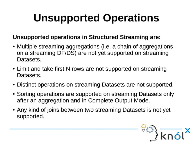 Understanding Spark Structured Streaming | ODP