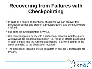 Understanding Spark Structured Streaming | ODP