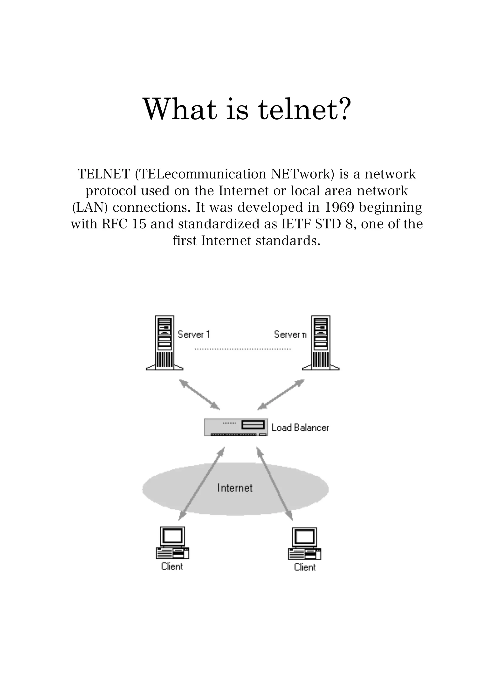 Understanding Telnet | PDF