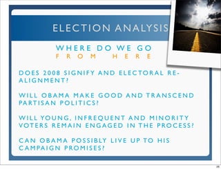 Understanding the 2008 Presidential Election | PDF