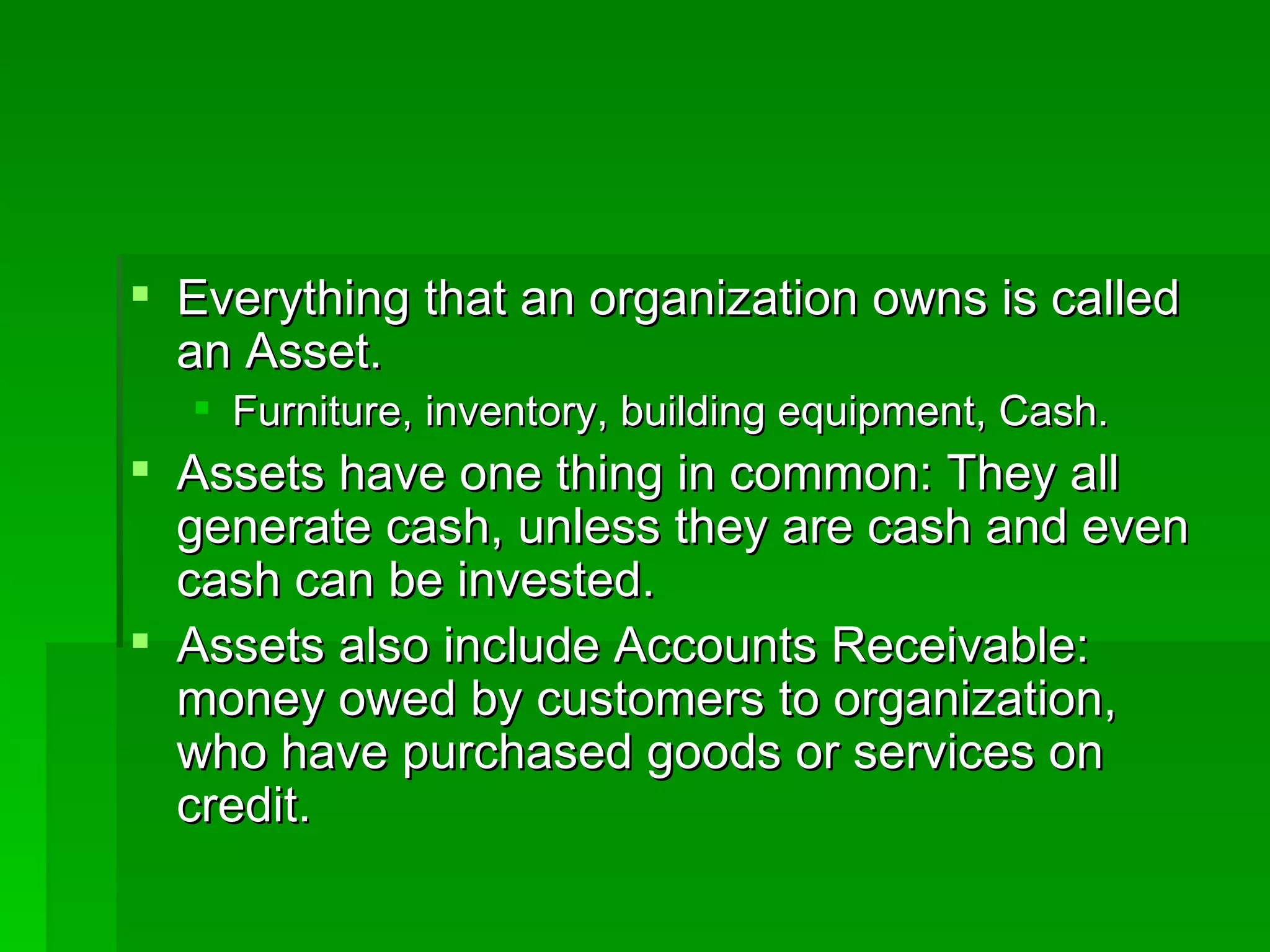 Understanding The Balance Sheet And Income Statement | PPT
