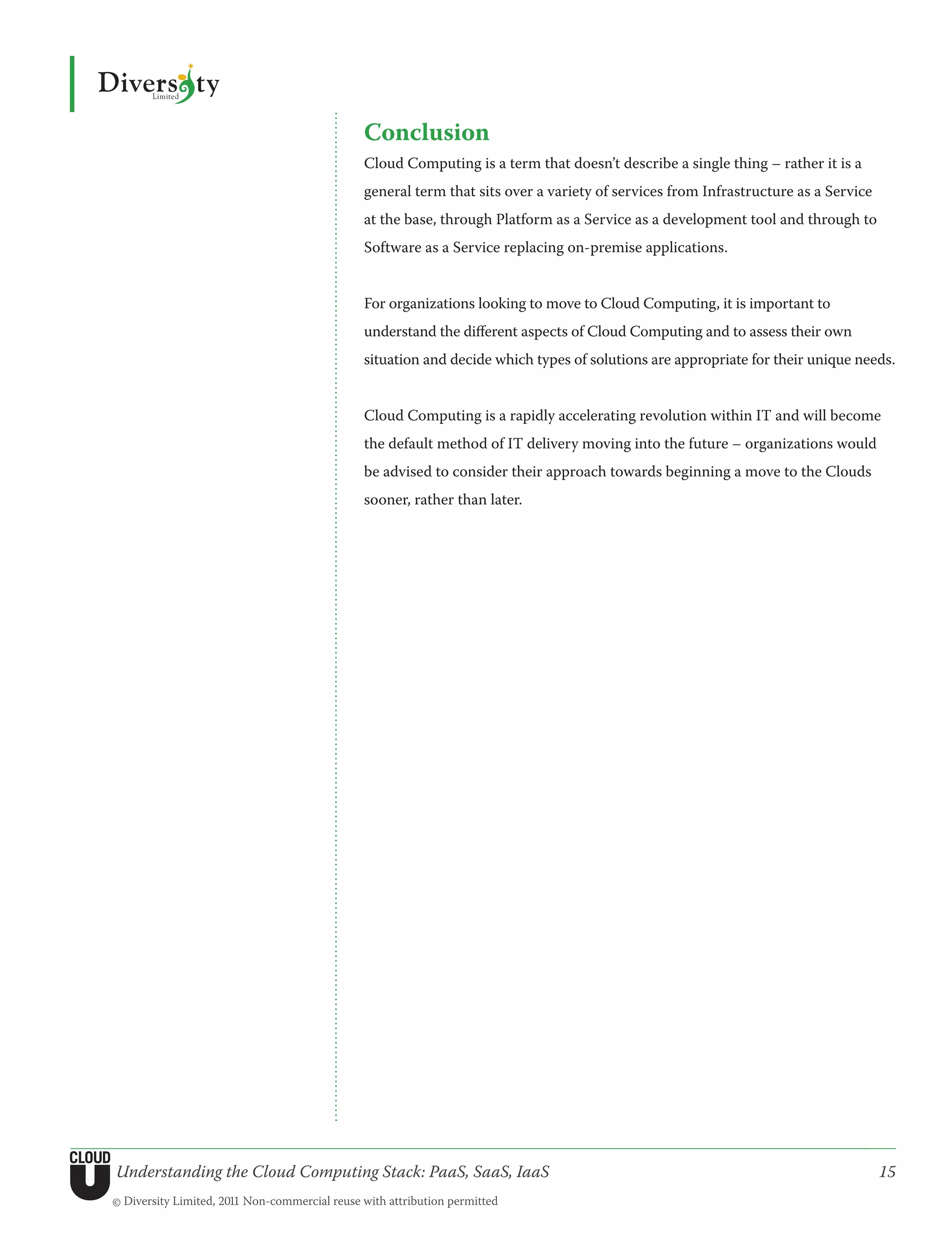 Understanding the Cloud Computing Stack | PDF | Cloud Computing | Internet