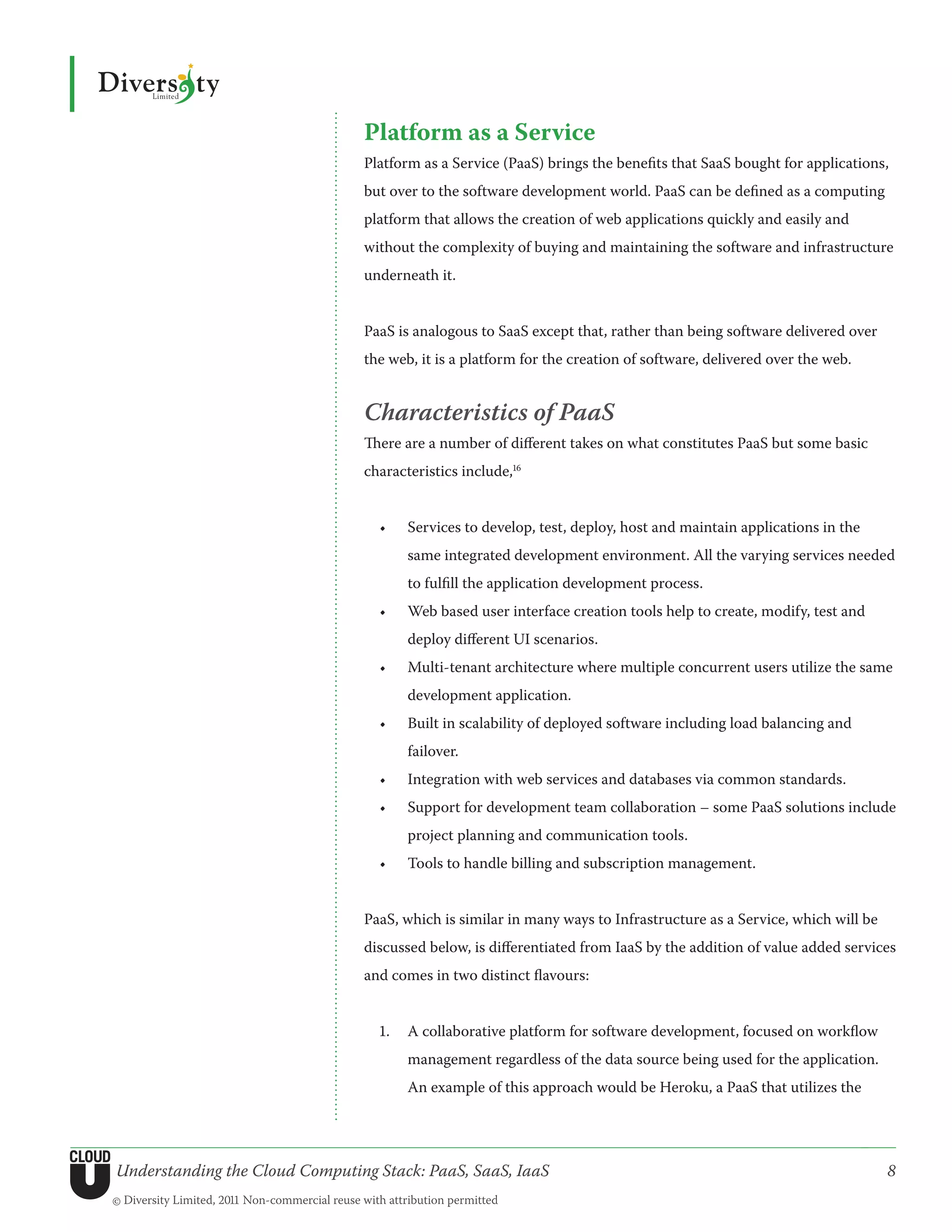 Understanding the Cloud Computing Stack | PDF | Cloud Computing | Internet
