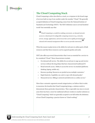 Understanding the Cloud Computing Stack | PDF | Cloud Computing | Internet