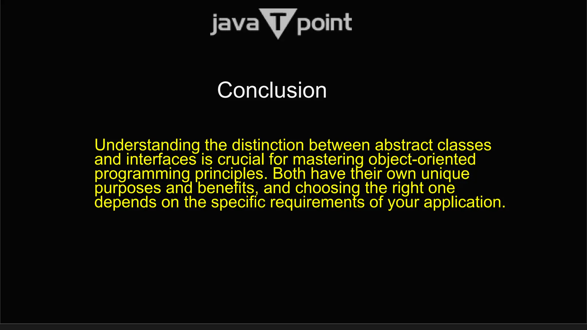 What Is Differance Between Abstract Class And Interface Ppt Ppt