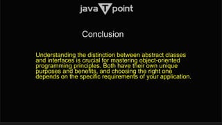what is differance between abstract class and interface ppt | PPT