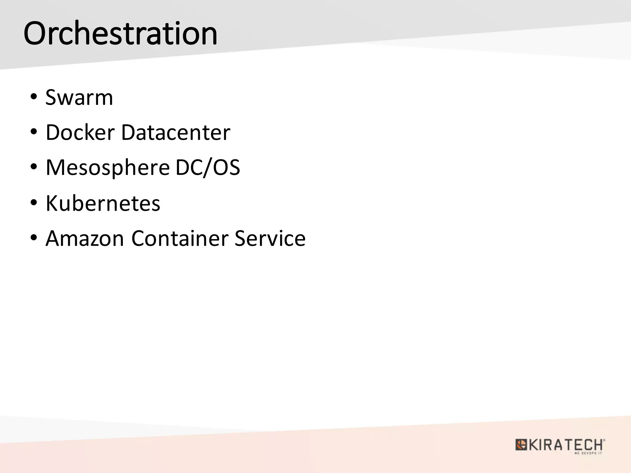 Understanding the Docker ecosystem | PPT