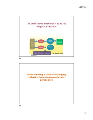 Understanding the impact of trauma on behavior | PDF
