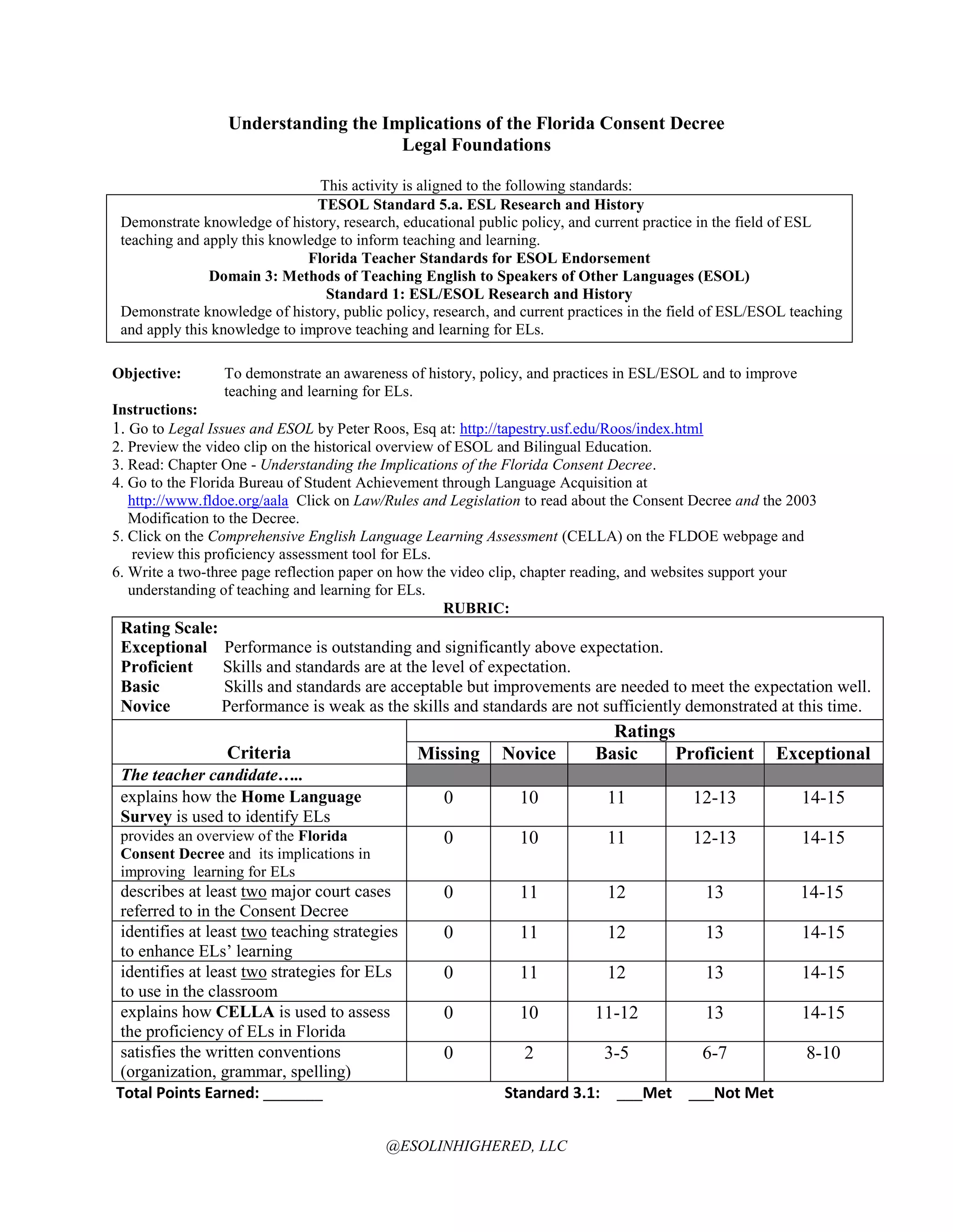 Understanding the Implications of the Florida Consent Decree (2014) | PDF