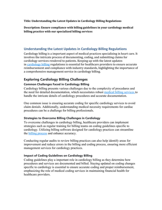 understanding-the-latest-updates-in-cardiology-billing-regulations ...