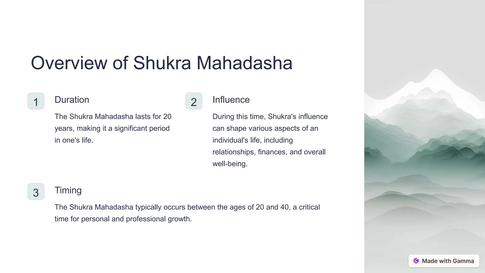 Understanding the Mahadasha of Shukra (Venus): Effects and Remedies | PPTX