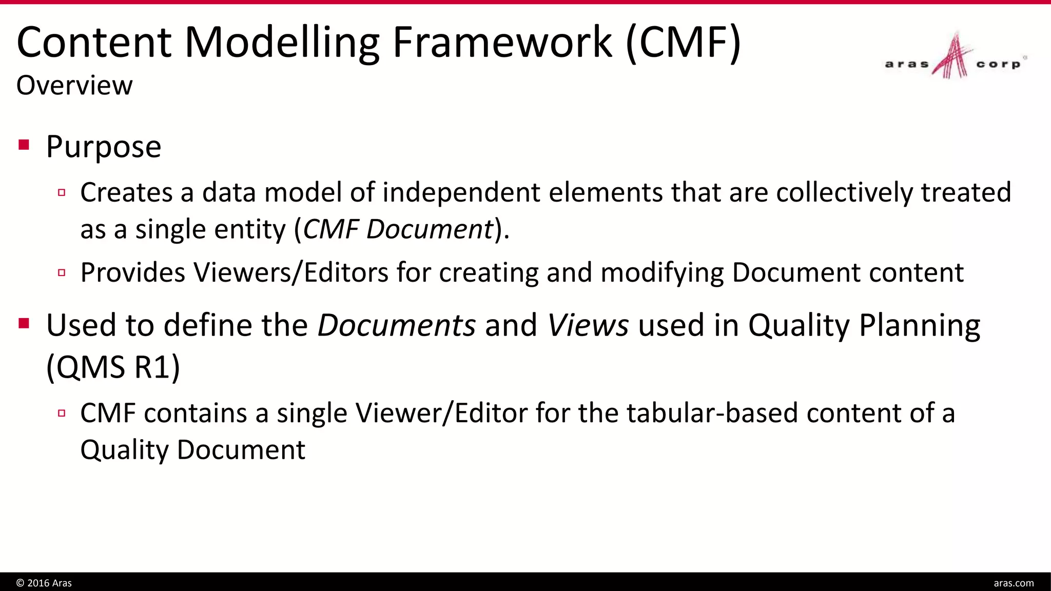 Understanding the New Content Modeling Framework | PDF