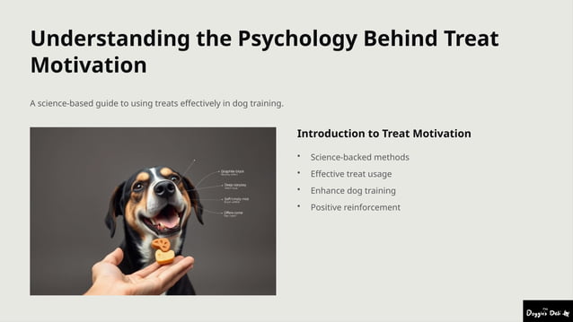 Understanding the Psychology Behind Treat Motivation in Dog Training | PPT