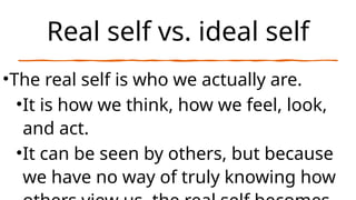 Understanding the Self according to William James | PPTX