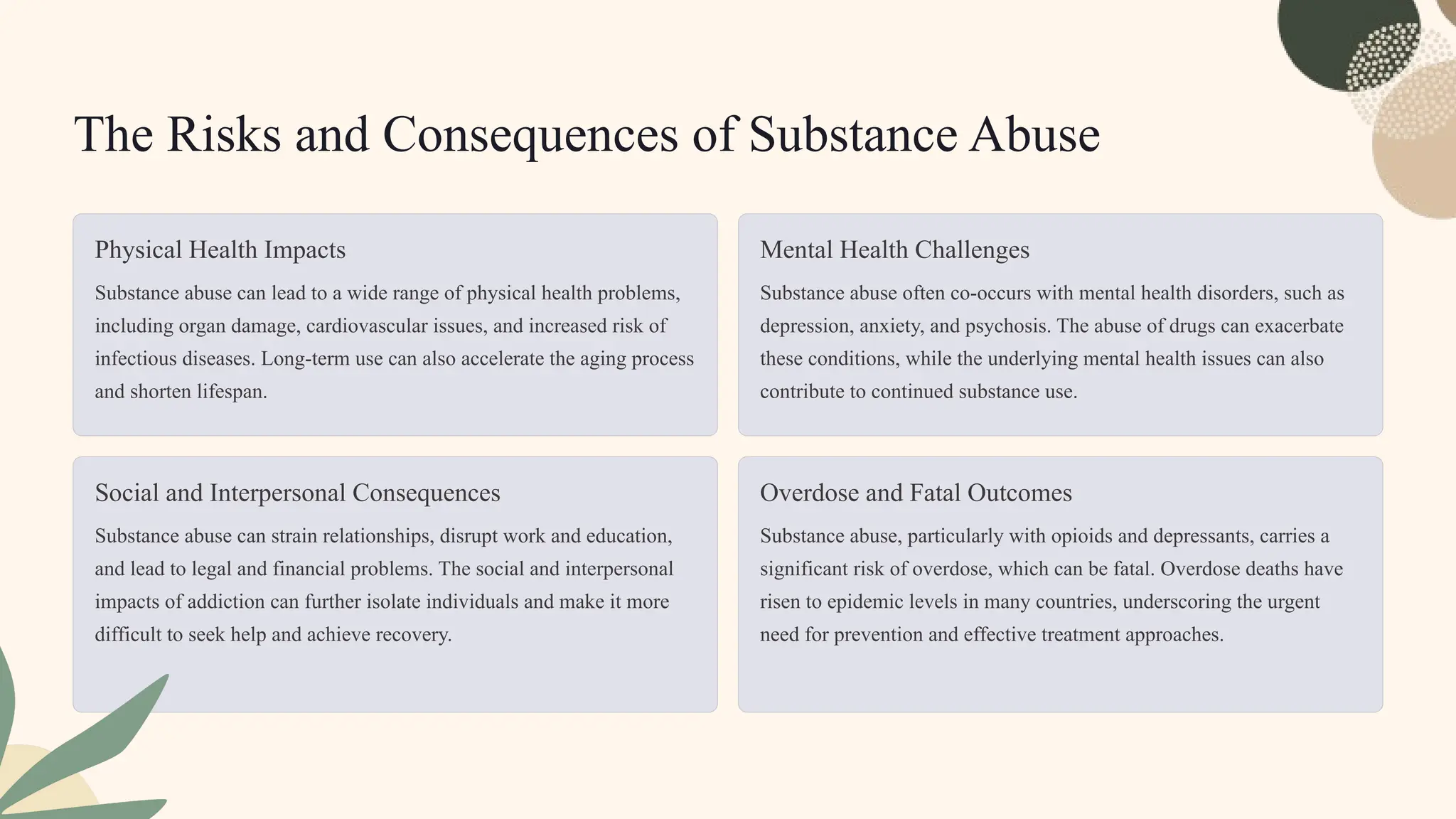 Understanding Abused Drugs and Their Types | PPTX