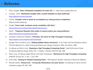 Distributed Build to Speed-up Compilation of Tizen Package | PPT
