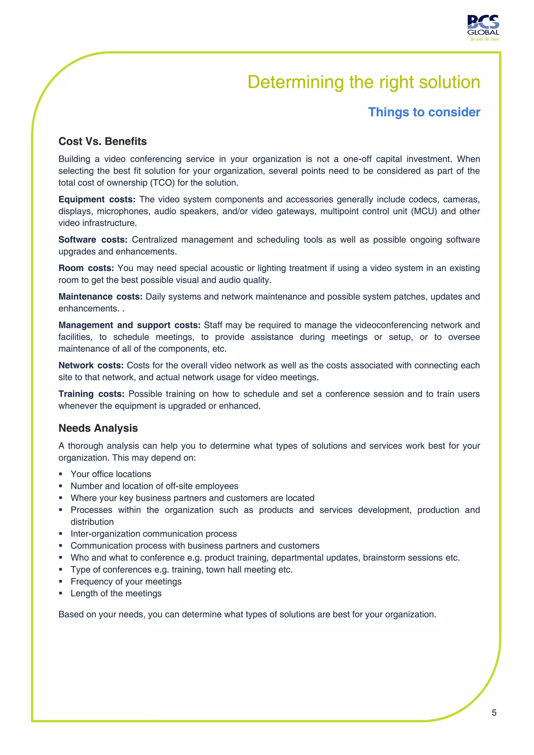 Understanding Video Conferencing Understanding Video ... | PDF | Web Conferencing | Computer ...