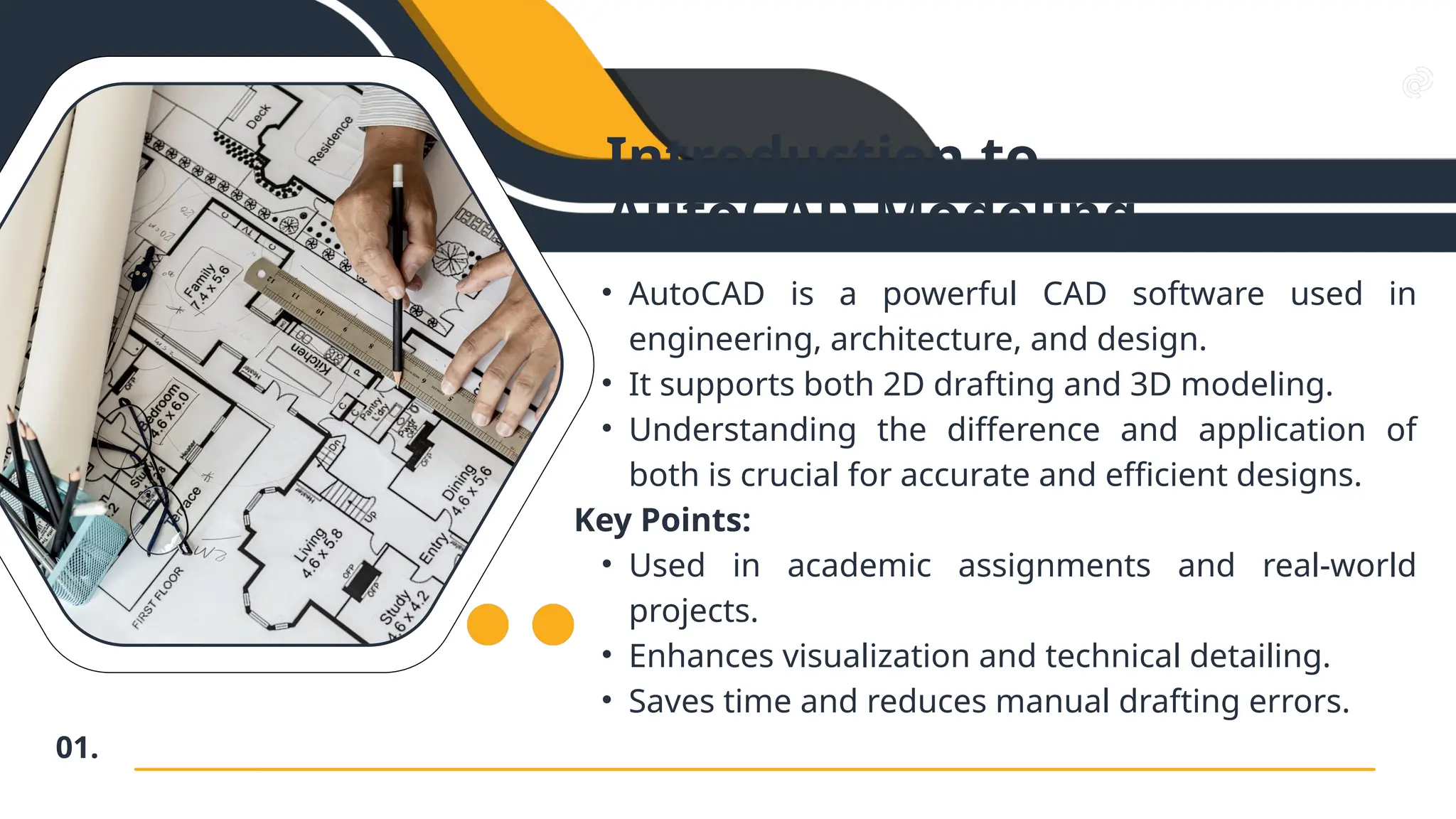 Understanding 2D and 3D Modelling in AutoCAD Projects.pptx