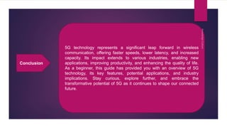 Overview 5g.pptx | Internet | Computing