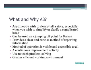 Understanding A3 Thinking- a synopsis | PDF