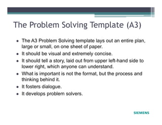 Understanding A3 Thinking- a synopsis | PDF