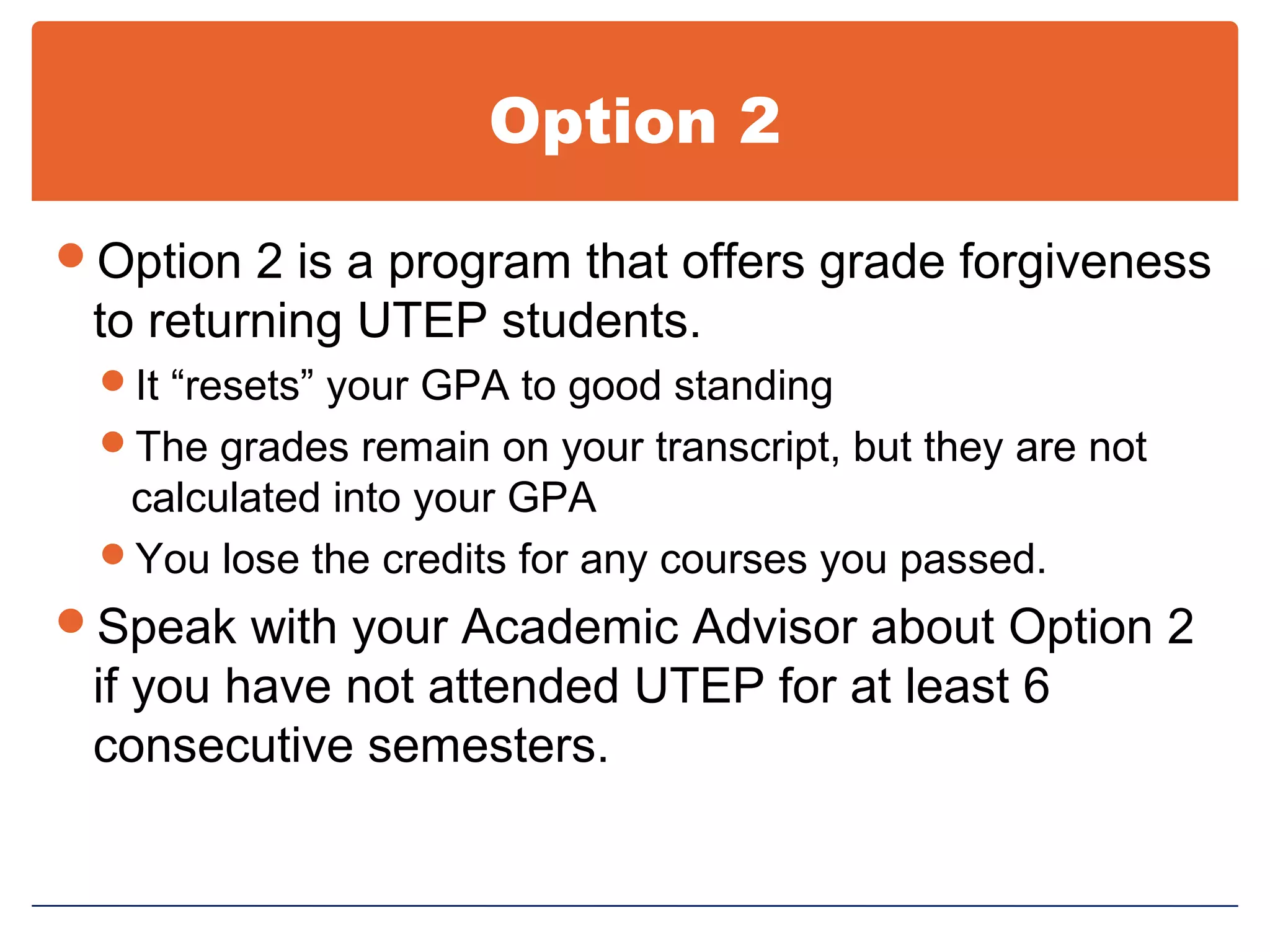 BMS and Academic Standing | PPT