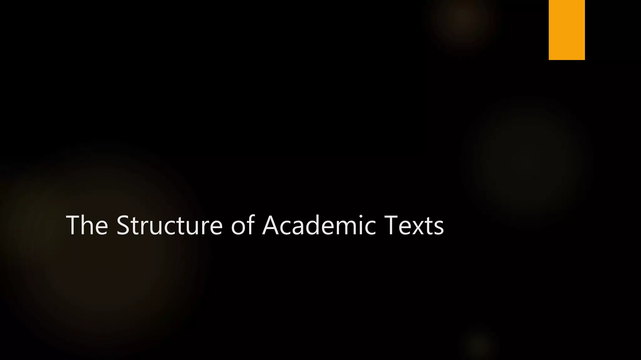 Understanding academic texts | PPTX