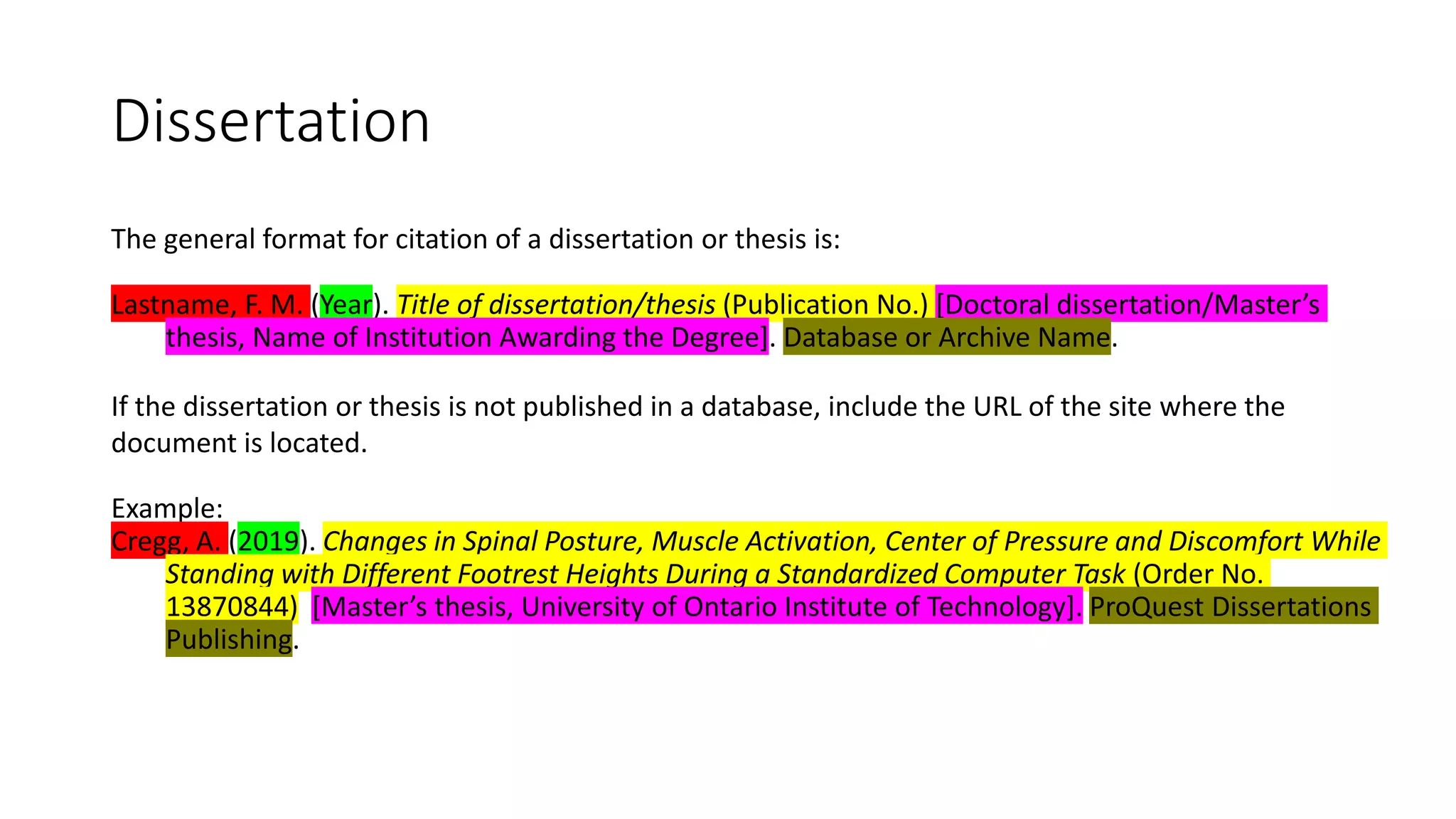 Understanding a citation | PPT