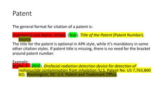 Understanding a citation | PPT