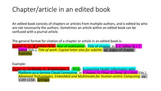 Understanding a citation | PPT