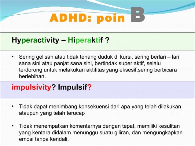 Understanding adhd | PPT