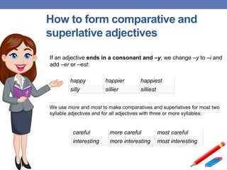 Understanding Adjectives- the ornament of English language | PPTX