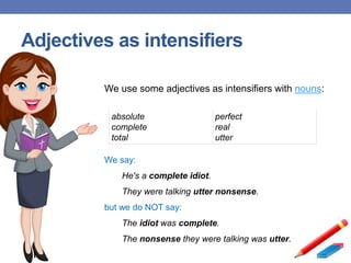 Understanding Adjectives- the ornament of English language | PPTX