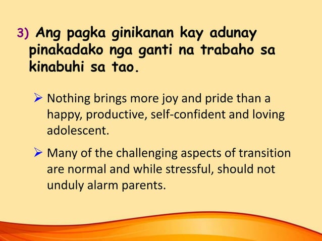 Understanding Adolescent And Puberty Ppt