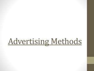 Understanding advertising | PPTX