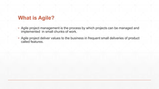 Understanding Agile Project Management (APM) | PPTX