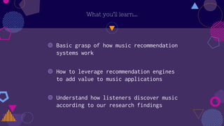 Understanding ai music discovery and recommendation systems | PPT