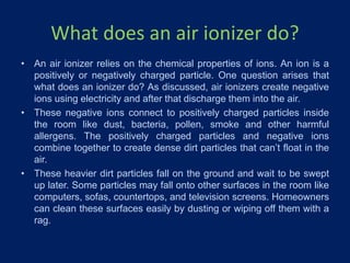 Understanding Air Ionizer | PPTX