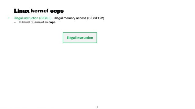 Understanding A Kernel Oops And A Kernel Panic