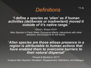 Understanding alien species for dummies | PPT | Free Download