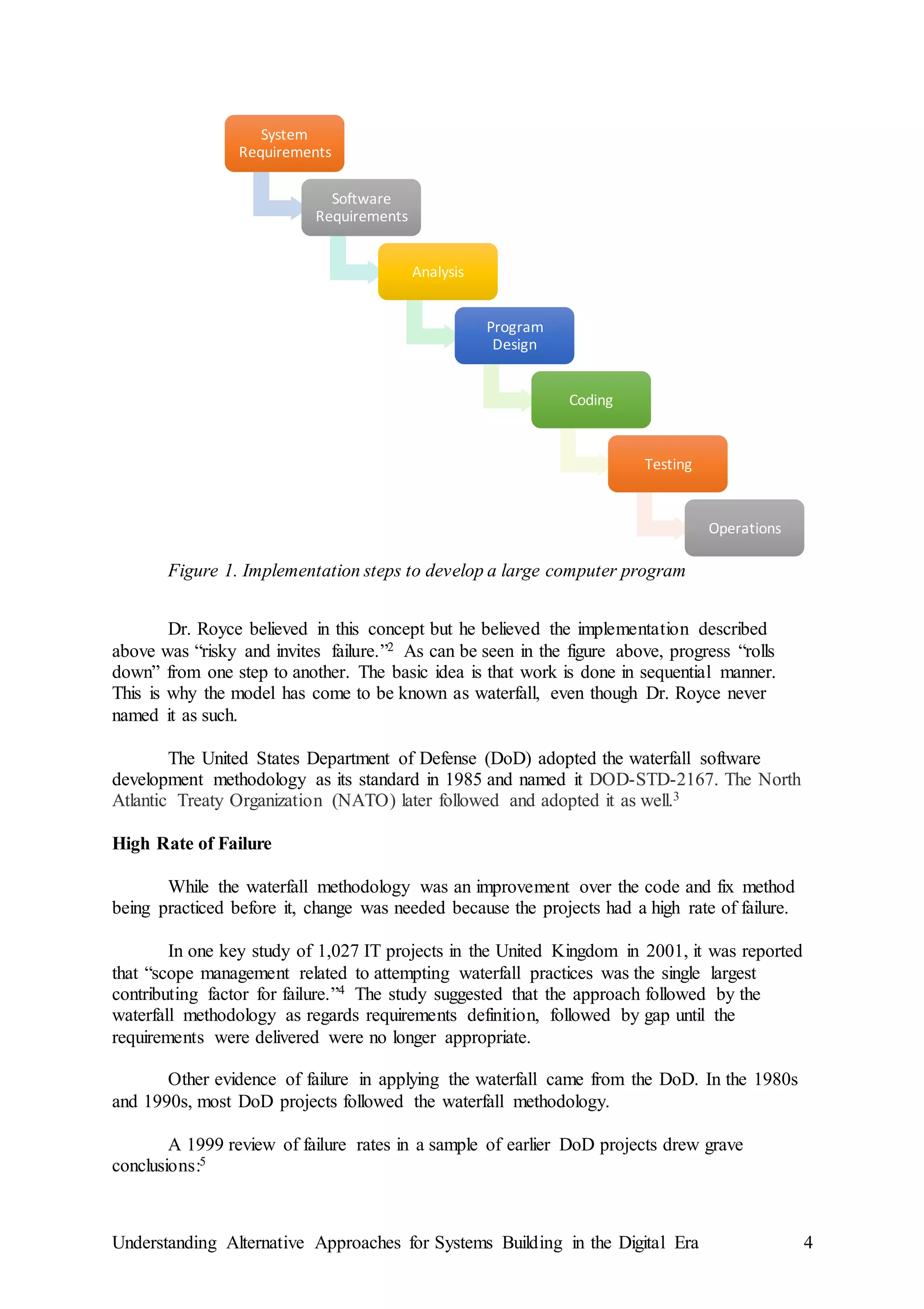 Understanding Alternative Approaches for System Development | DOCX