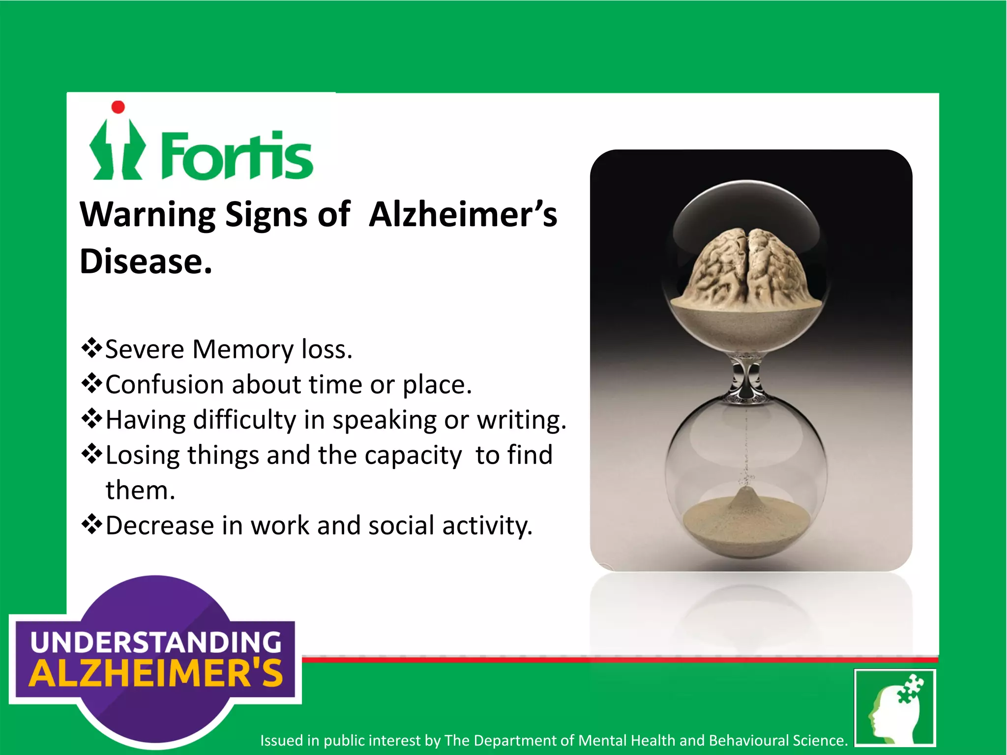 Understanding alzheimer's | PPT
